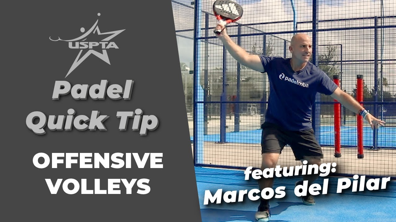 Uspta Quick Tip Padel Offensive Volley Youtube