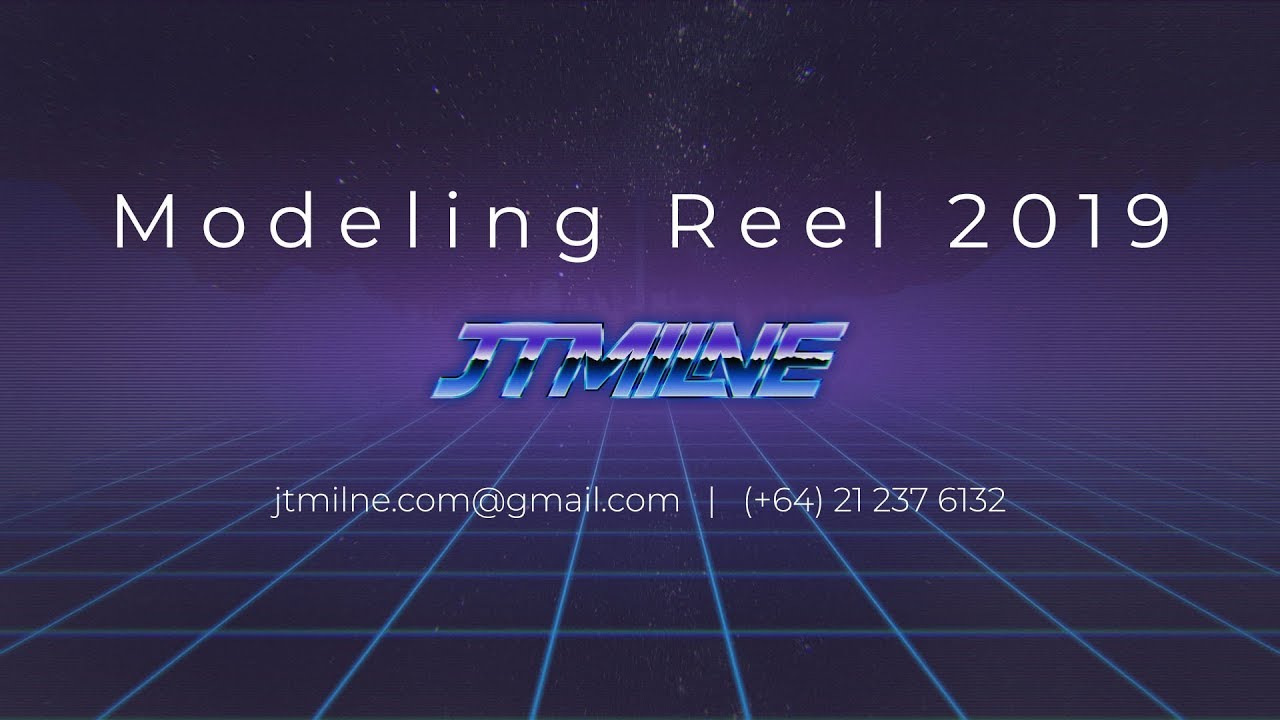 Vfx Modeling Reel 2019 Youtube