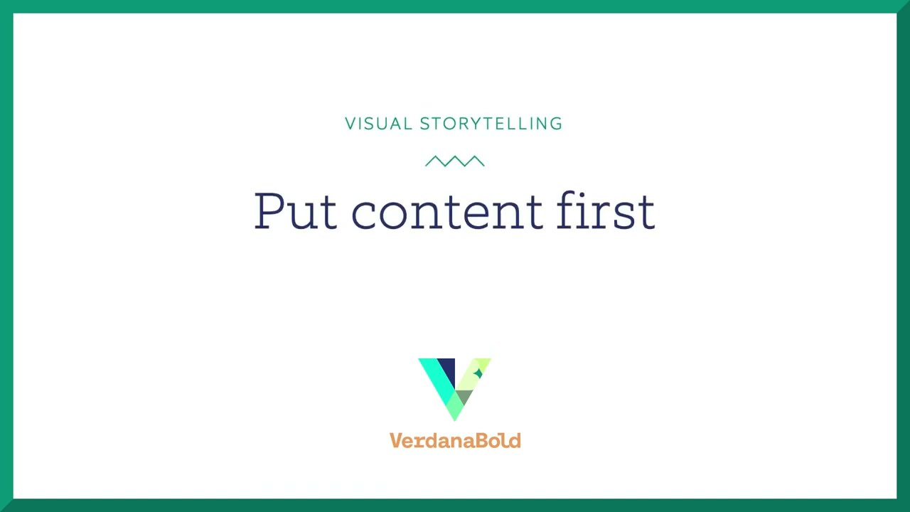 Presentation Design Tip 1 Put Content First