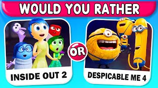 Guess Disney Pixar Movies 2024 By Emoji Inside Out 2 2024 Despicable Me