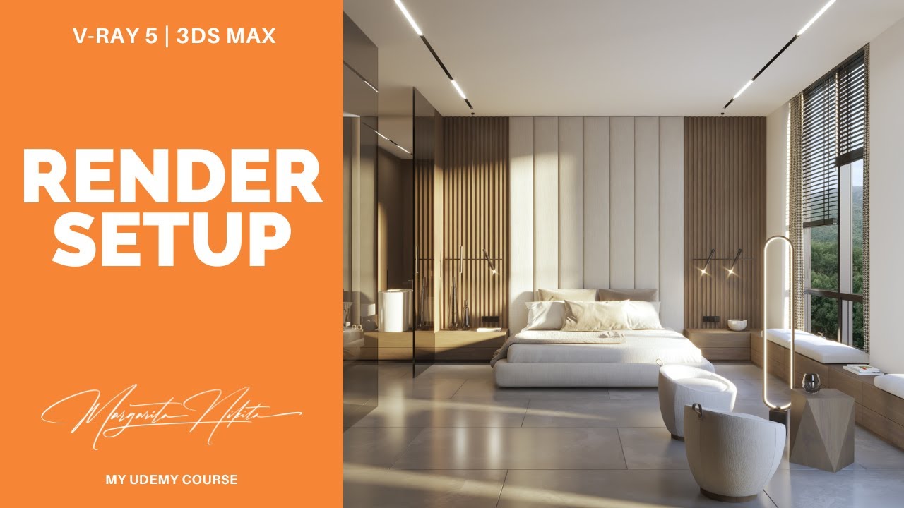 V Ray 5 I Rendering Settings I Udemy Course I Part 3 Youtube