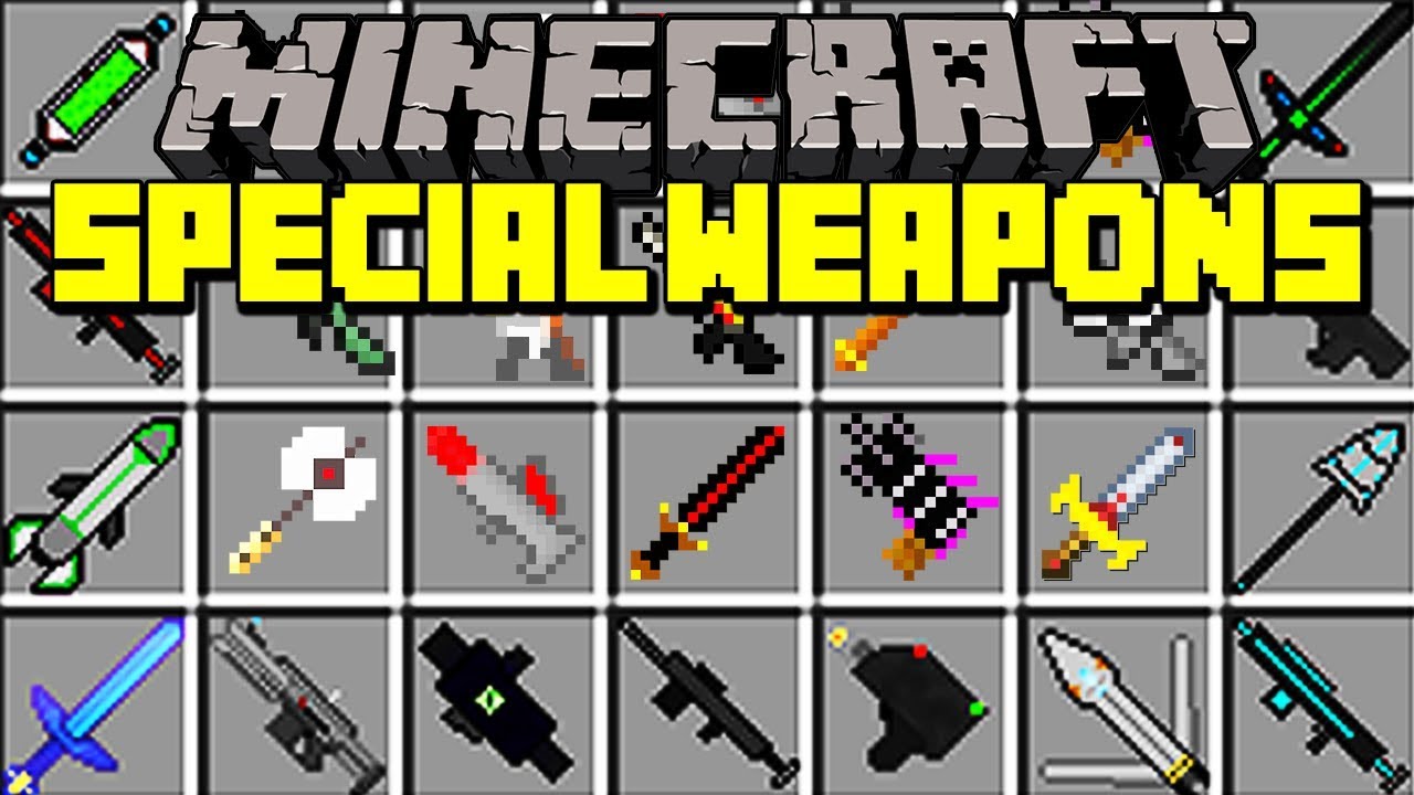 Weapon Mod Minecraft
