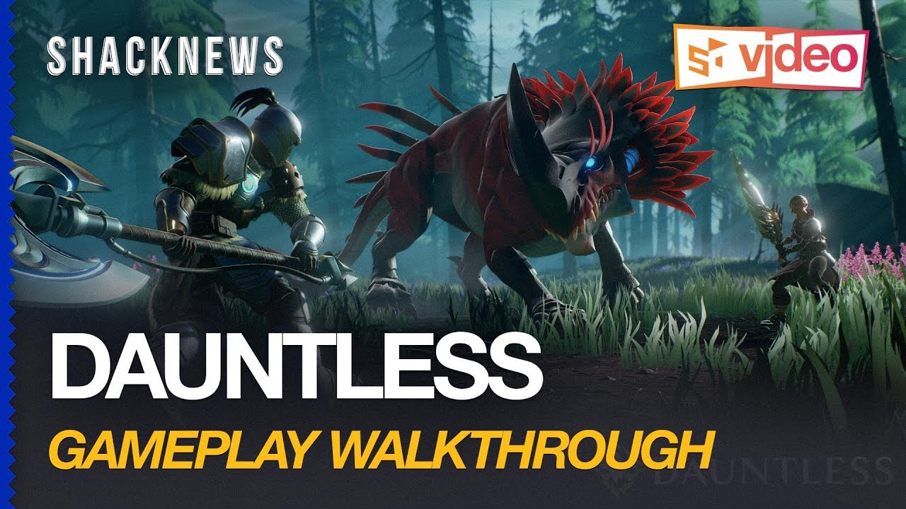 Pax East 2018 Dauntless Gameplay Interview Youtube