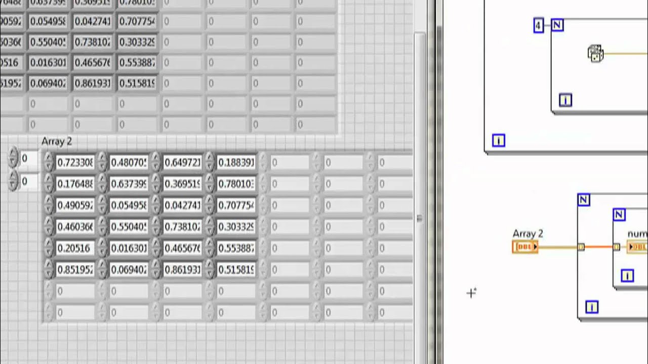Labview Array Lanadeli
