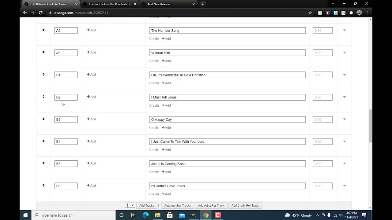 Adding A Release On Discogs Youtube