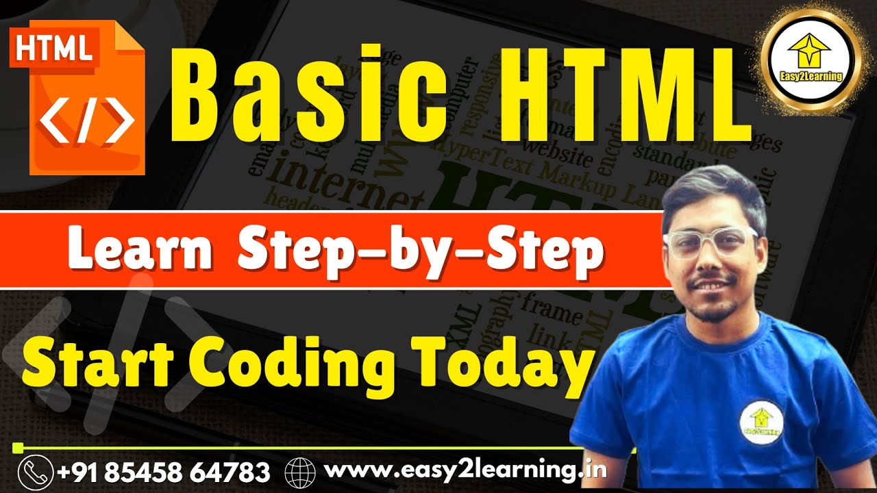 рџ Html For Beginners рџ ґ Learn Html Basics Step By Step Start Coding