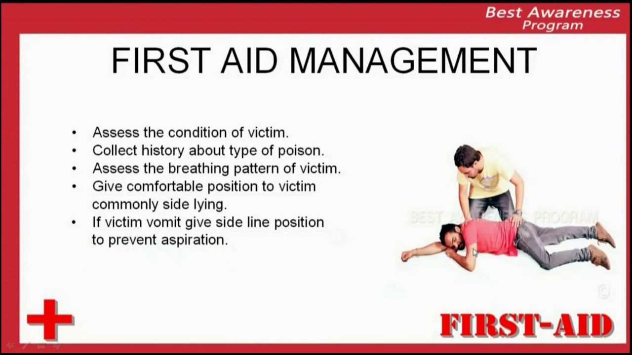 Food Poisoning First Aid