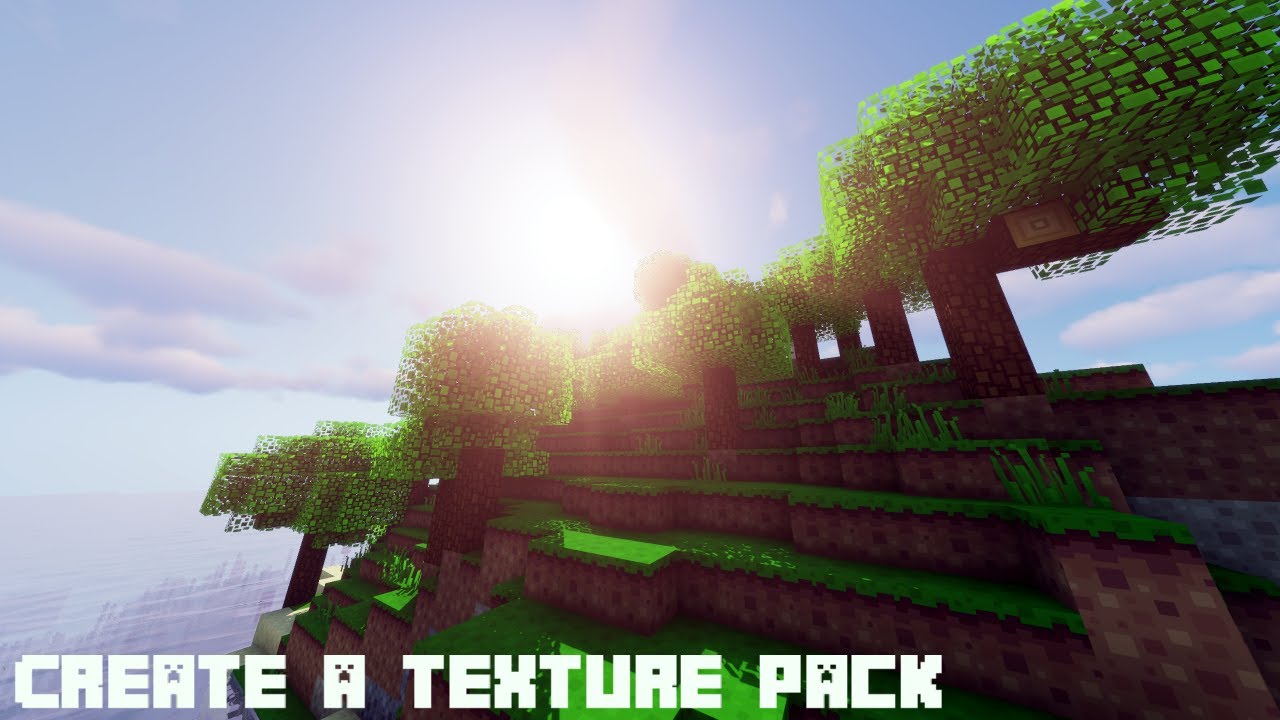 How To Create A Minecraft Texture Pack Minecraft Tutorial Youtube