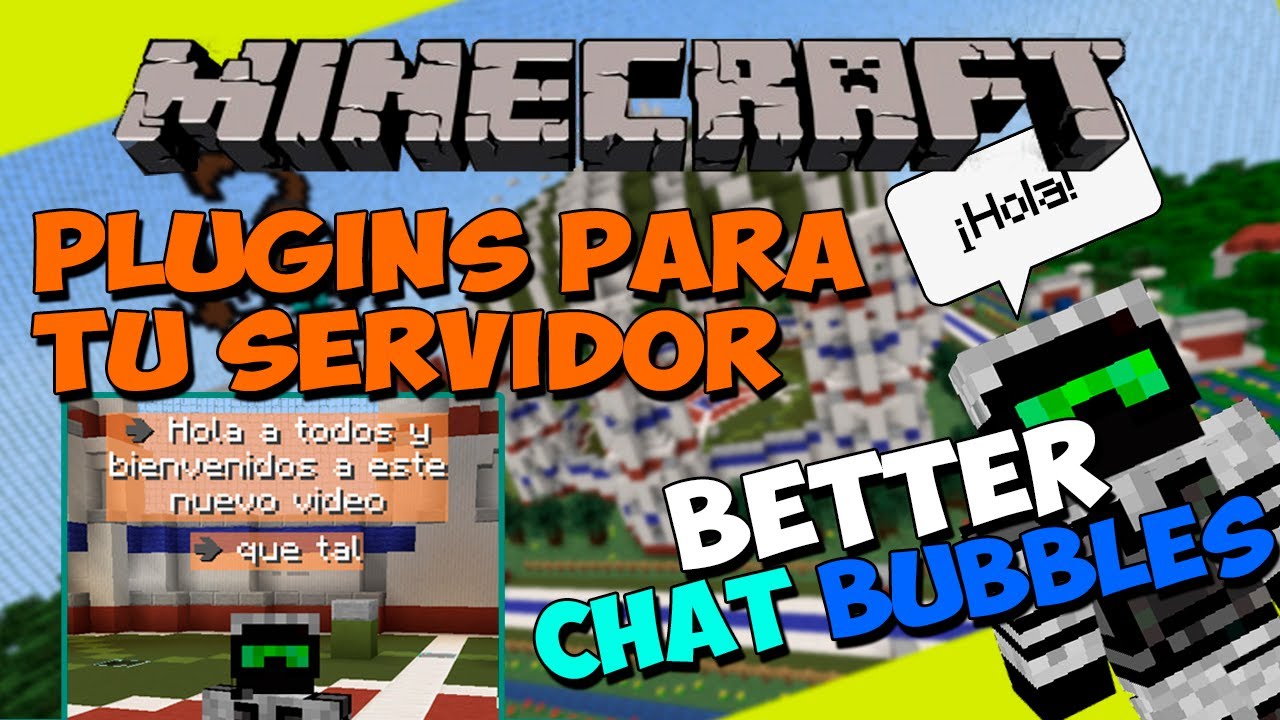Plugins Para Tu Servidor De Minecraft Better Chat Bubbles Chat En
