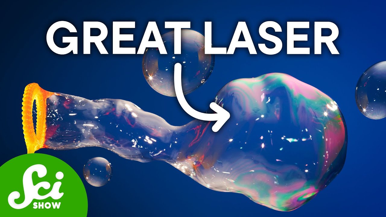 The Weird Physics Of Turning A Bubble Into A Laser Youtube