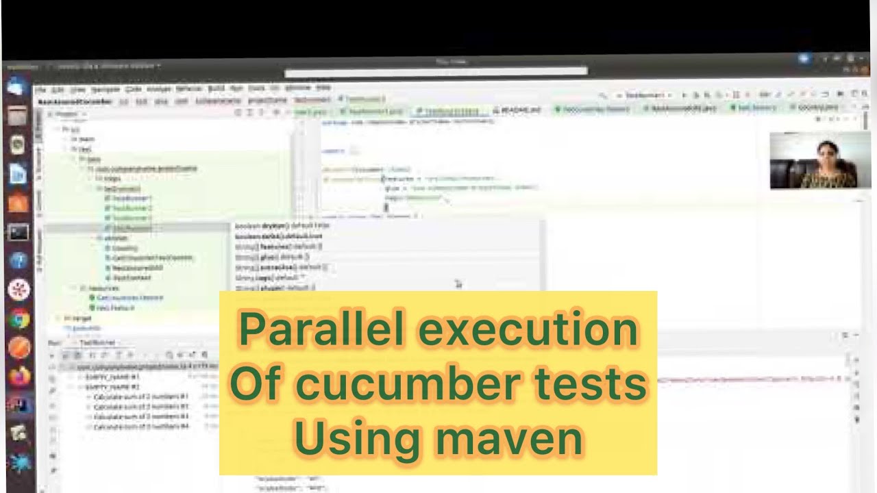 Execution Of Cucumber Tests Using Maven Parallel Execution Of