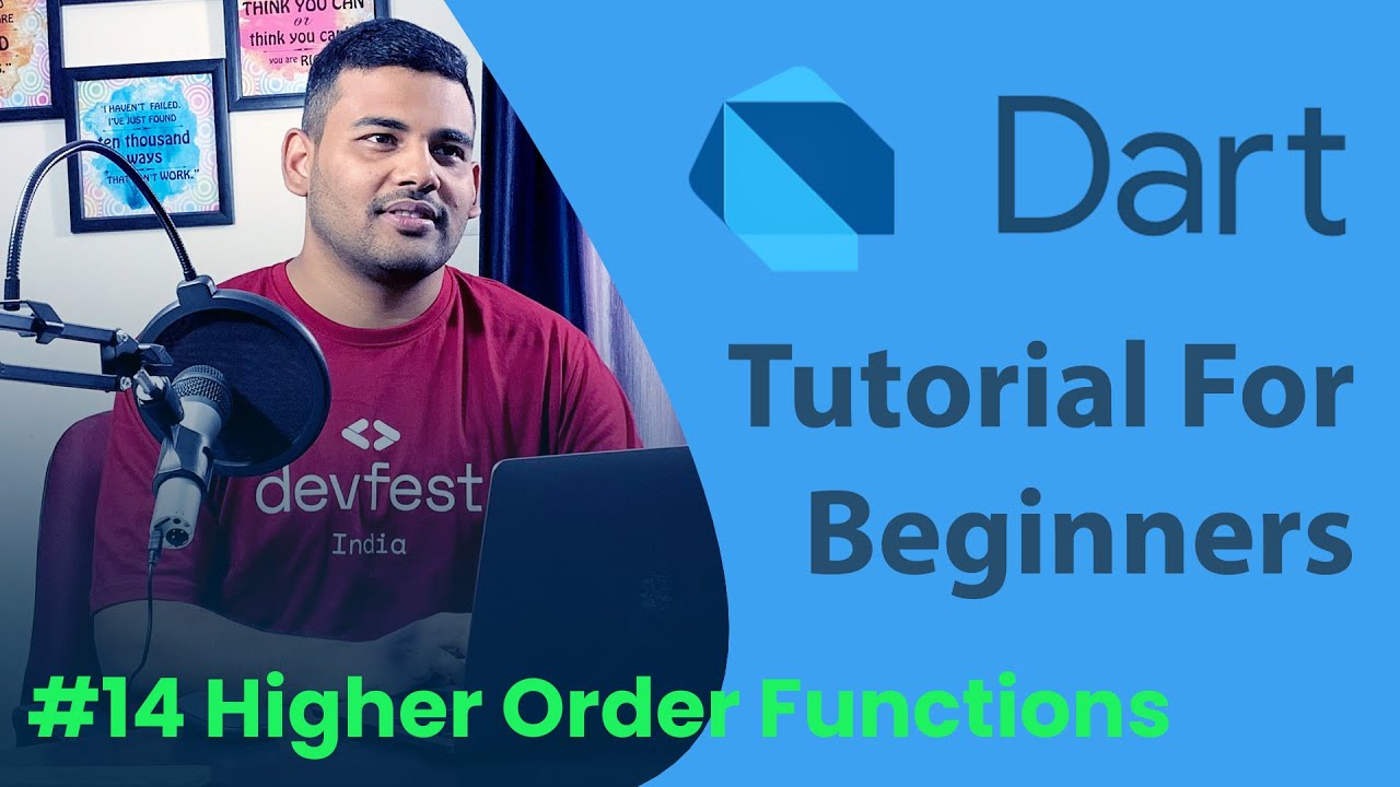 Higher Order Functions And Lambda 14 Dart Programming Tutorial For