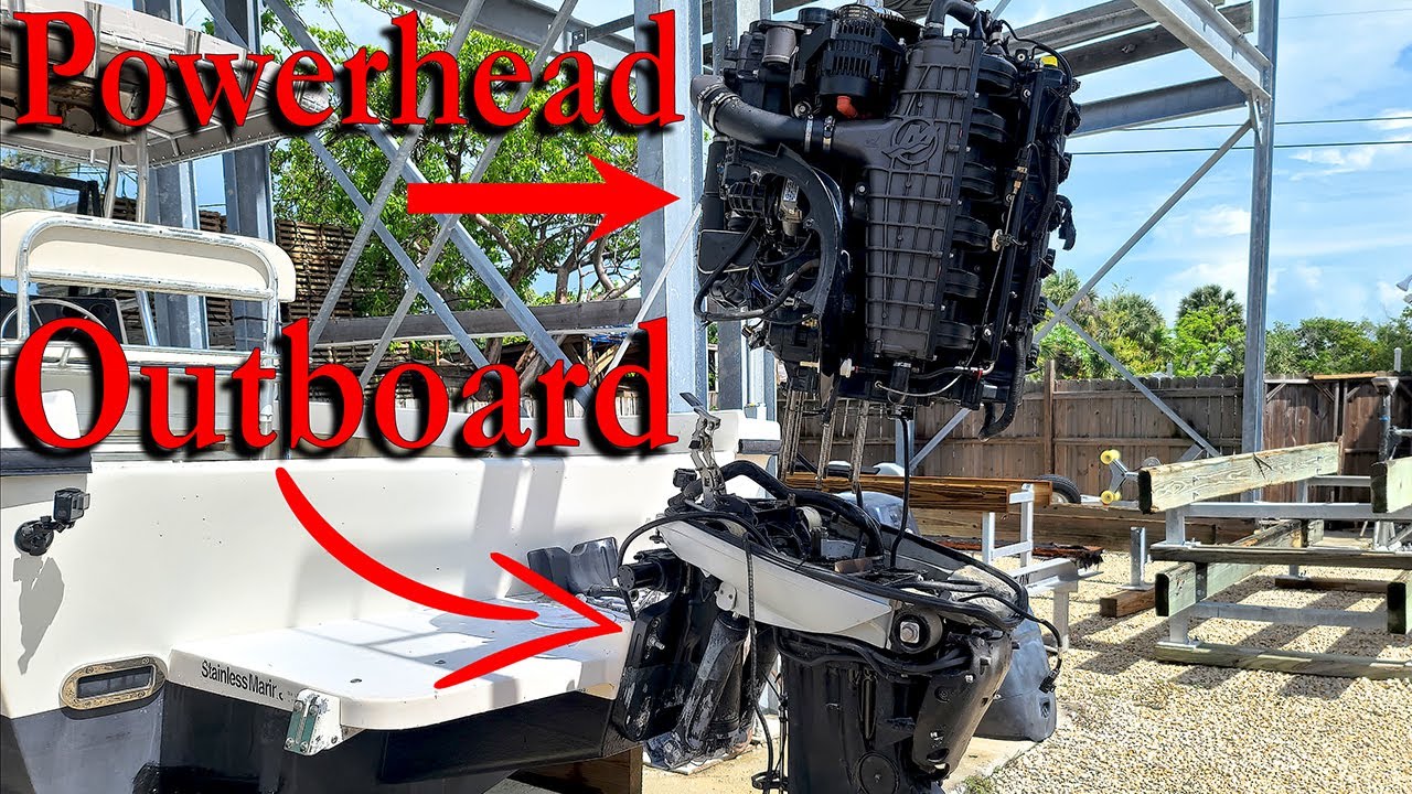 Pulling An Outboard Powerhead Youtube