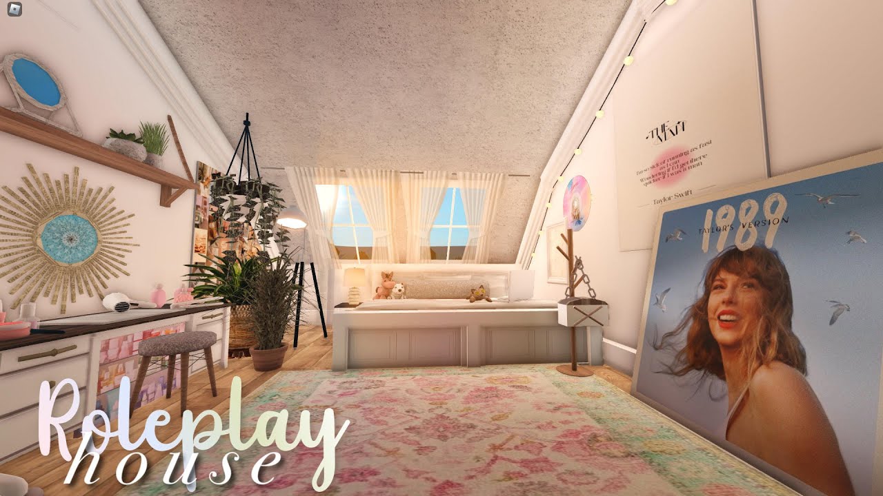 Roleplay House Bloxburg Speedbuild 50k Youtube