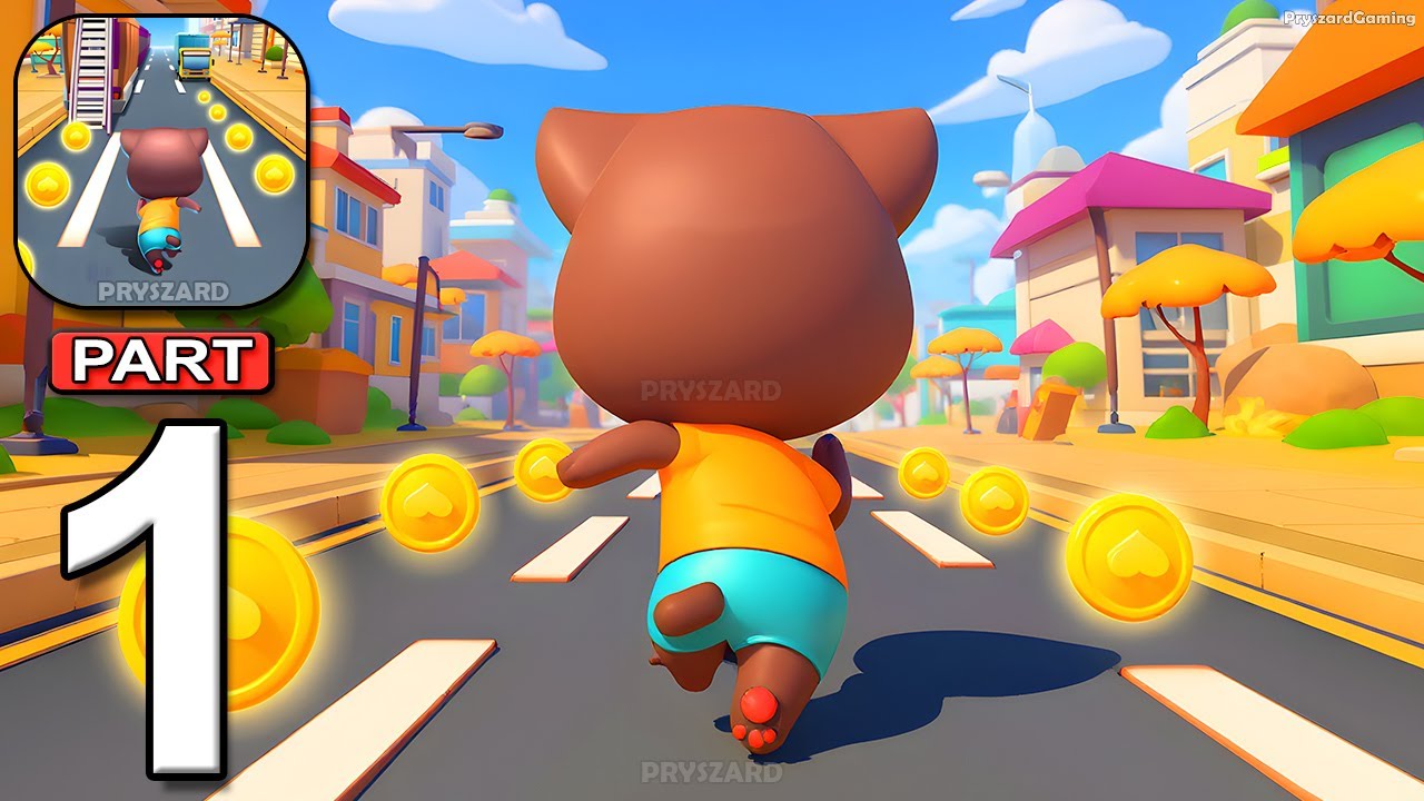 Cat Runner Decorate Home Gameplay Walkthrough Part 1 Subway Cat