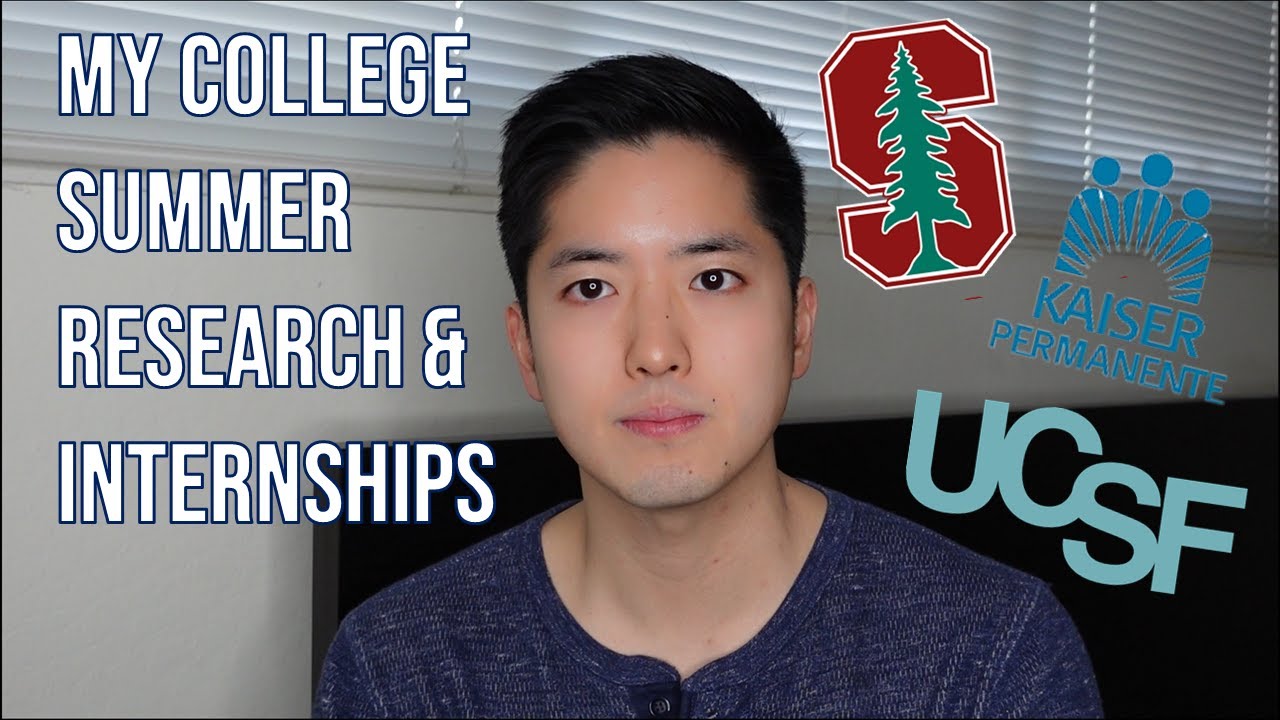 My College Summer Research And Internships Before Grad School Youtube