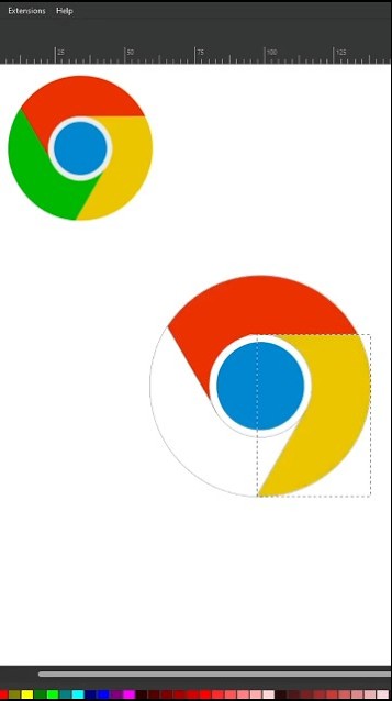 How To Create A Chrome Logo With Inkscape Youtube