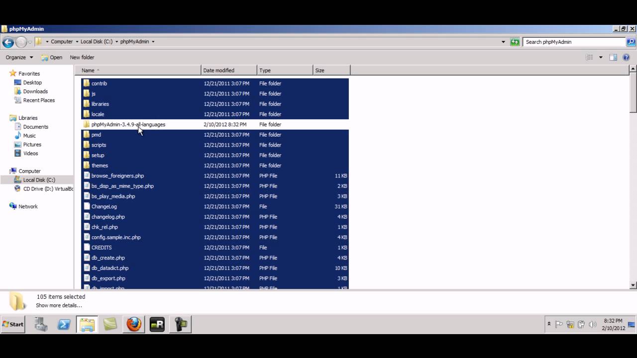 Instalando Phpmyadmin No Iis Youtube