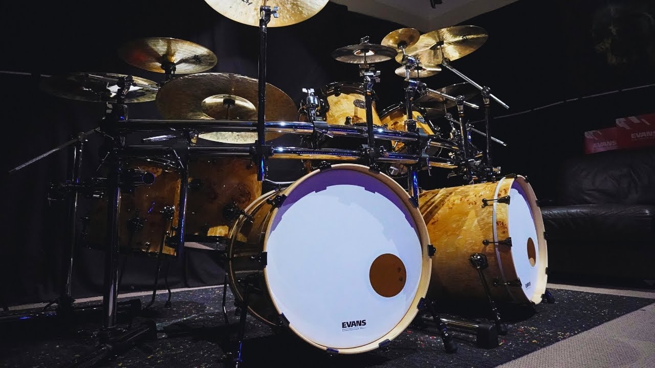 Setting Up My New Drums Youtube