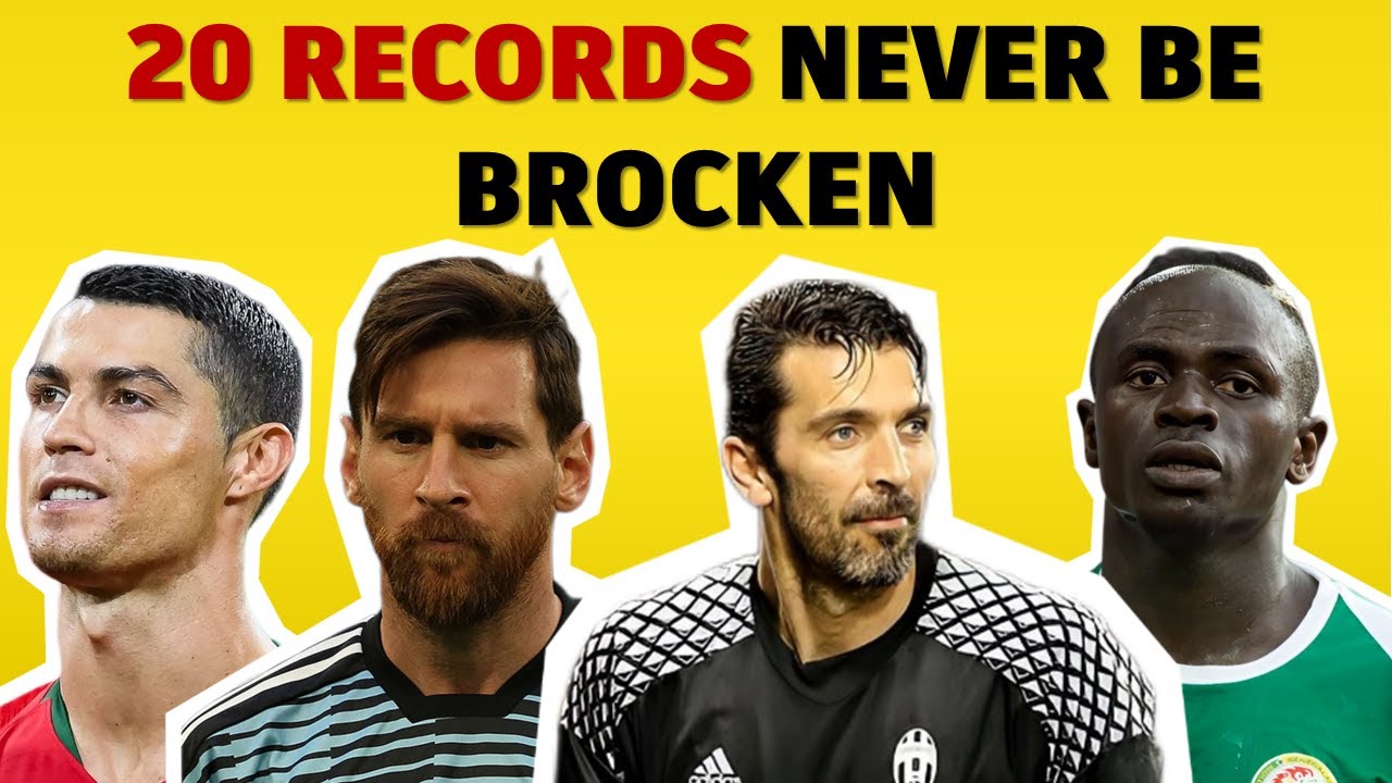 20 Football Records That Will Never Be Broken Youtube