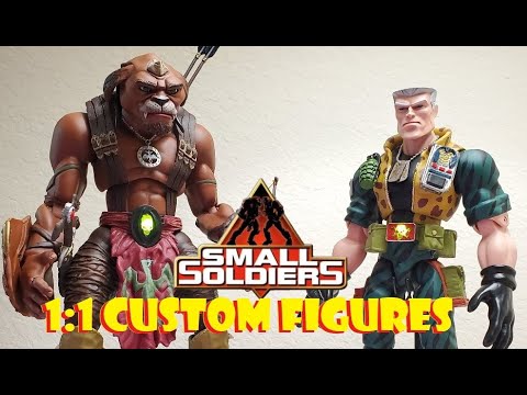 Small Soldiers Custom Archer Chip Hazard Articulated Resin Figures