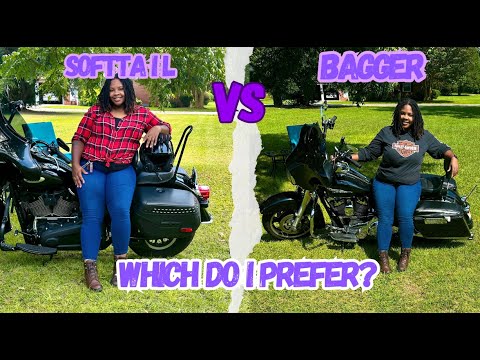 Ride With Me Softtail Vs Bagger Youtube