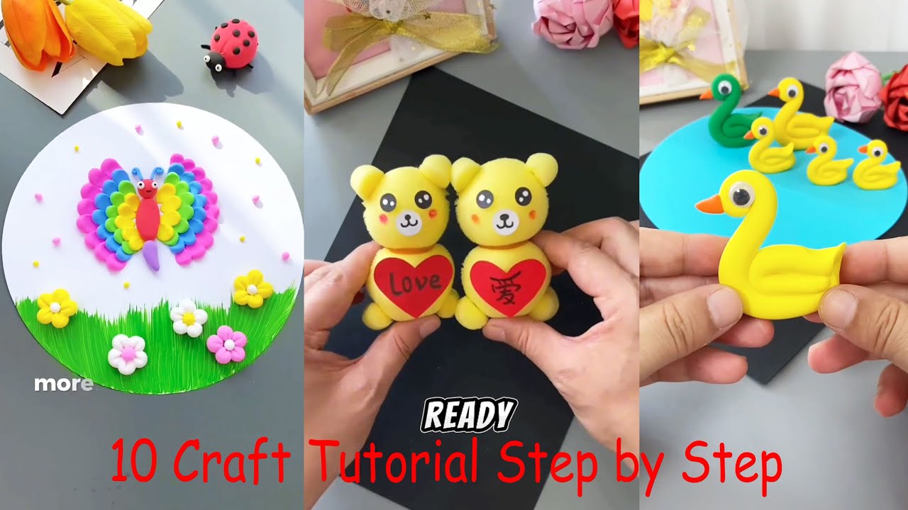 10 Craft For Beginners Best Tutorial For Everyone Youtube