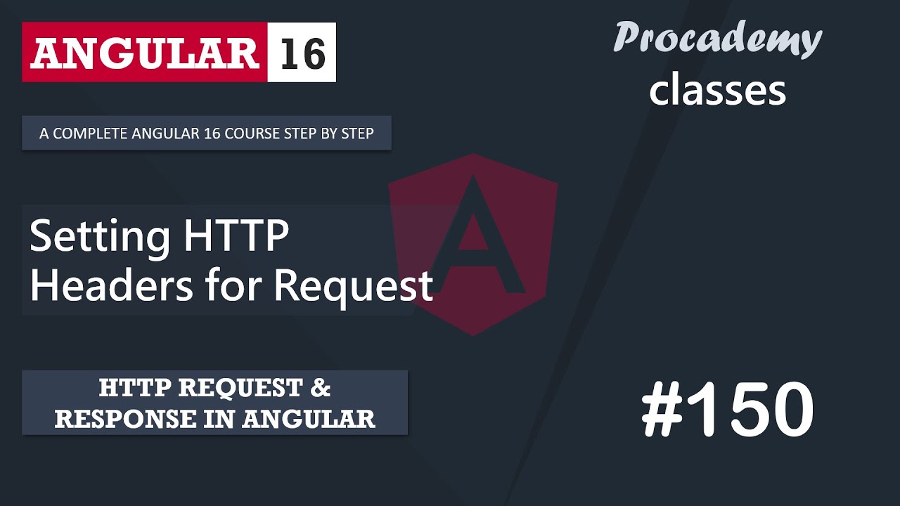 150 Setting Http Headers For Request Angular Http Client A