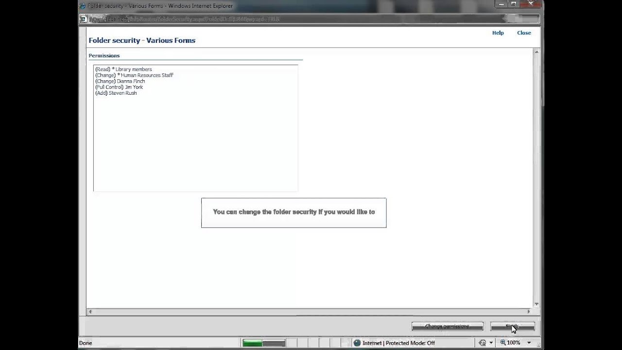 Creating Folders Youtube