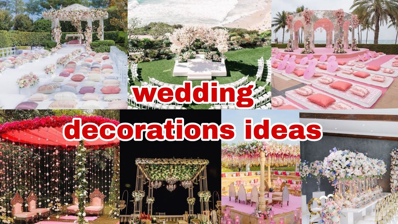 Beautiful Weeding Decorations Idea Juhi1752 Youtube