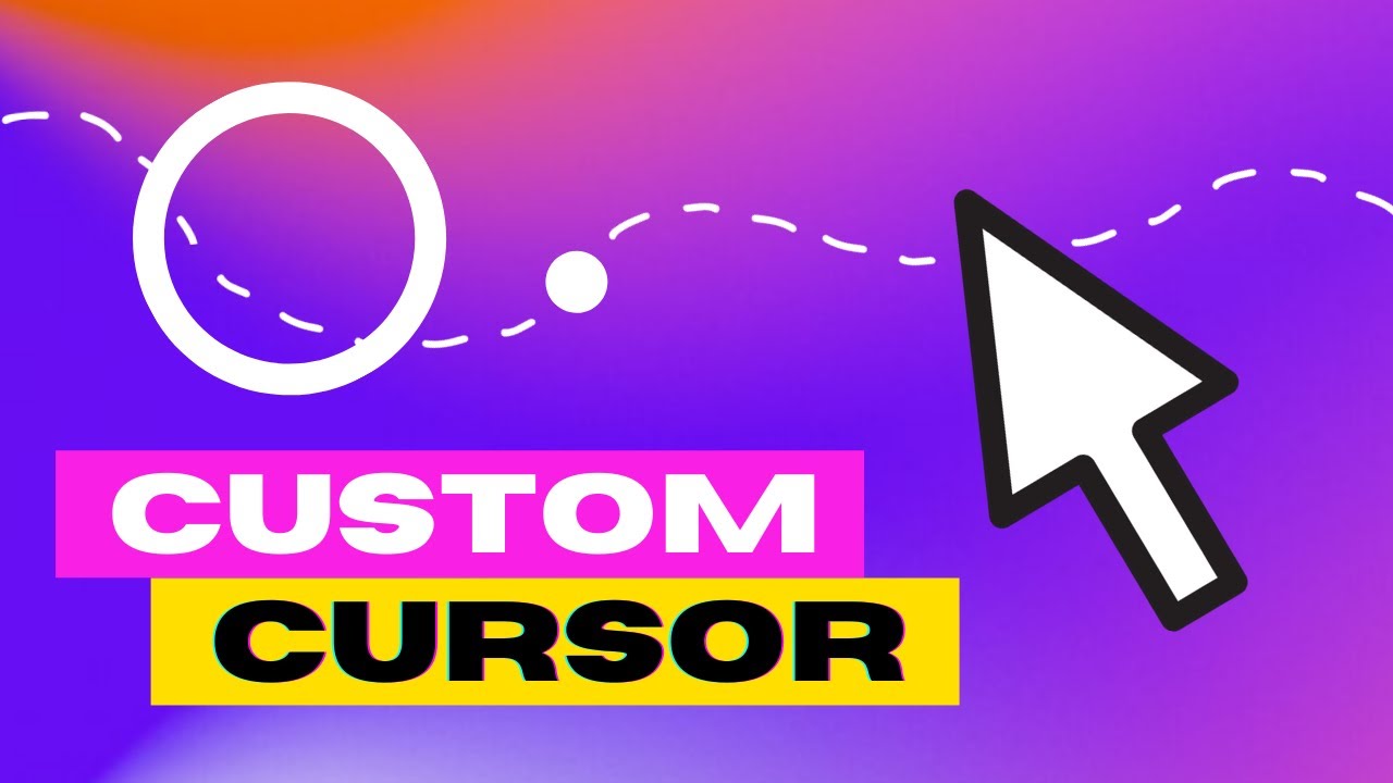 Custom Mouse Cursor Effects In Elementor 3 Min No Plugin Youtube