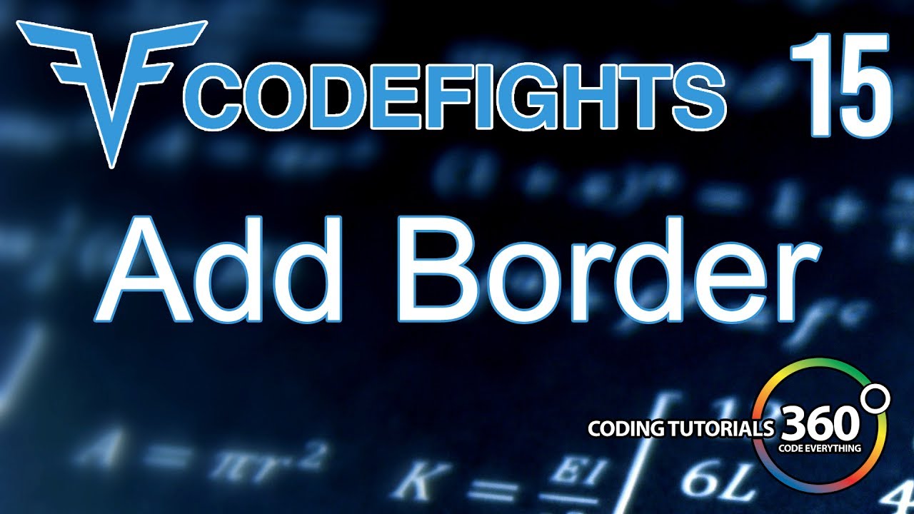 Add Border Codefights Intro Algorithm Javascript Solution And