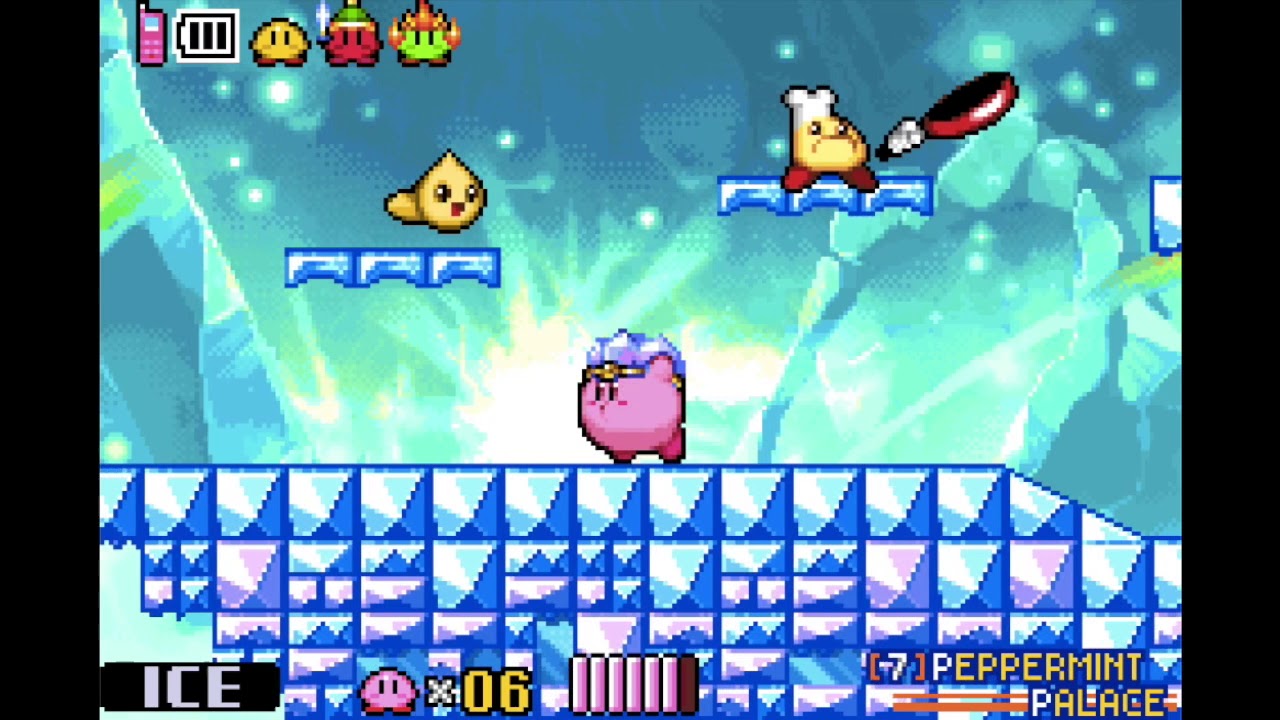 Kirby The Amazing Mirror Walkthrough Part 6 Peppermint Palace