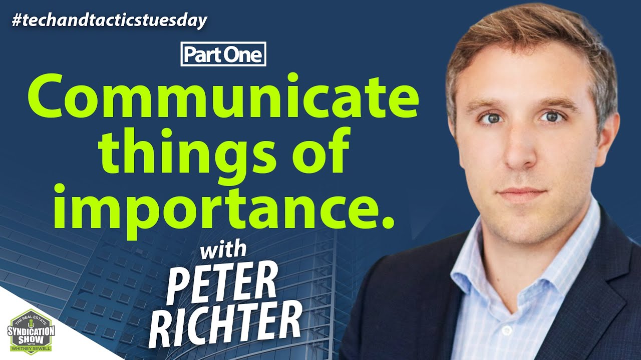 Being An Investor Relations Expert Peter Richter Youtube