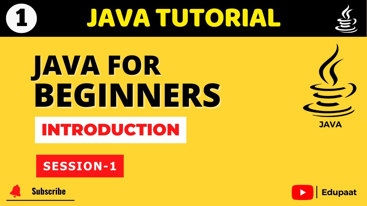 Part 1 What Is Java Java Introduction Java Tutorial For
