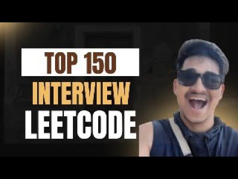 Day 10 Of Solving Top 150 Interview Leetcode Solved Live Youtube