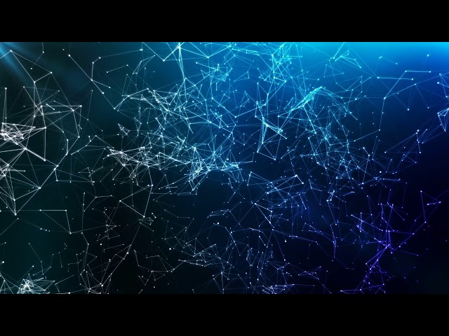 Live Wallpaper Floating Blue Plexus Download On Vsthemes Org
