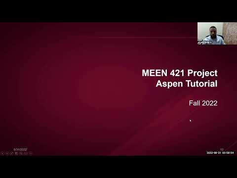 Aspen Plus Tutorial Youtube