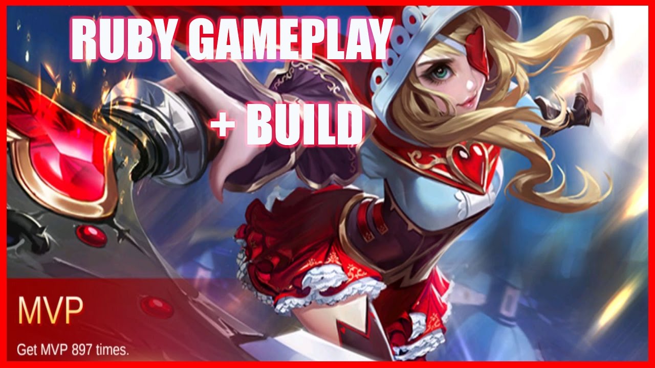 Mobile Legends Ruby Best Build Gameplay Easy Mvp Youtube