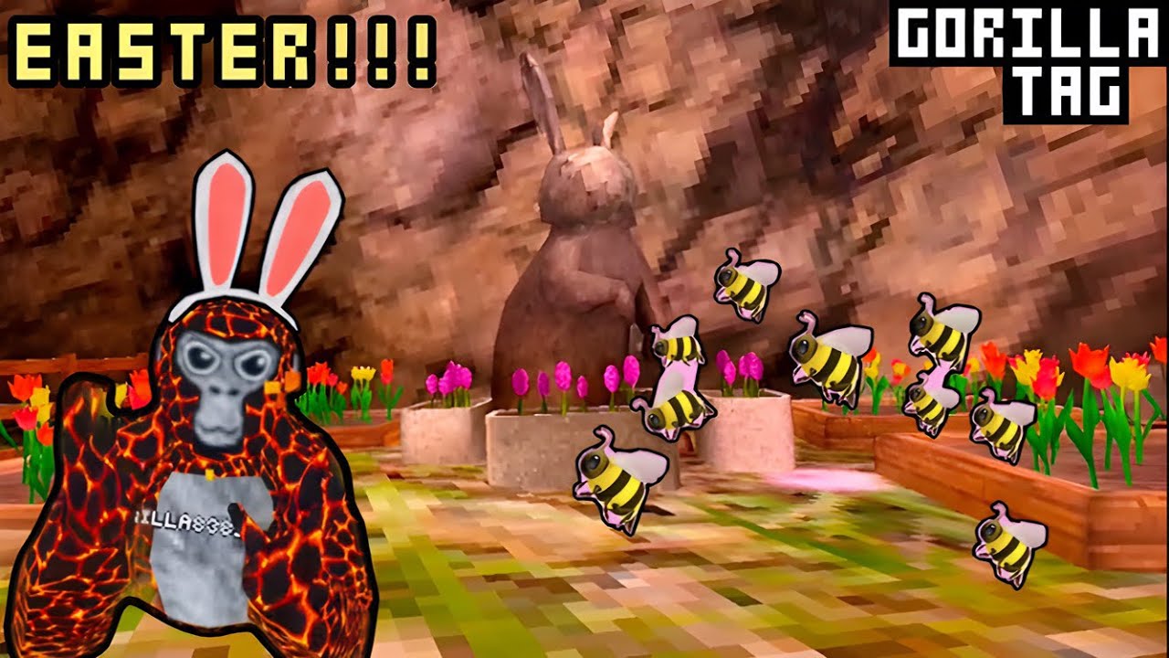 The Spring Easter Update Is Here Gorilla Tag Youtube