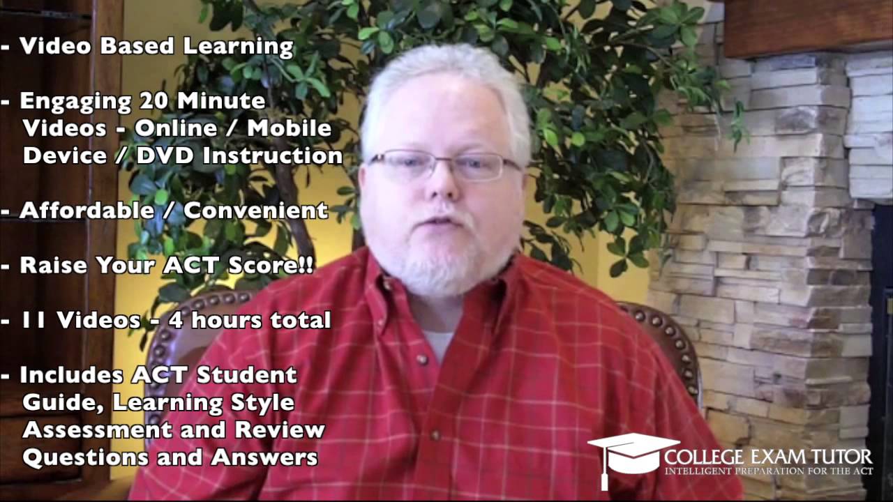 Act Test Online Prep Youtube