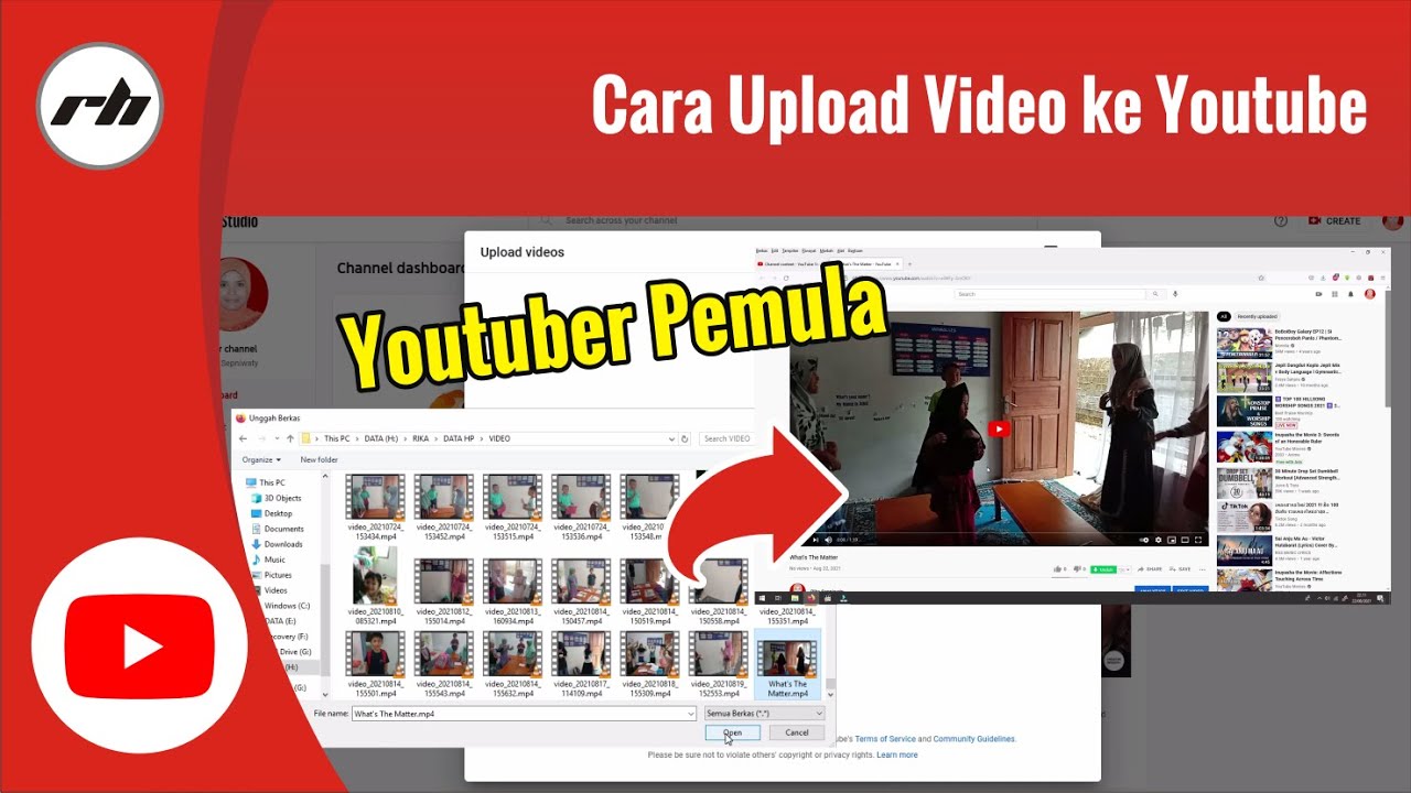 Cara Upload Video Ke Youtube