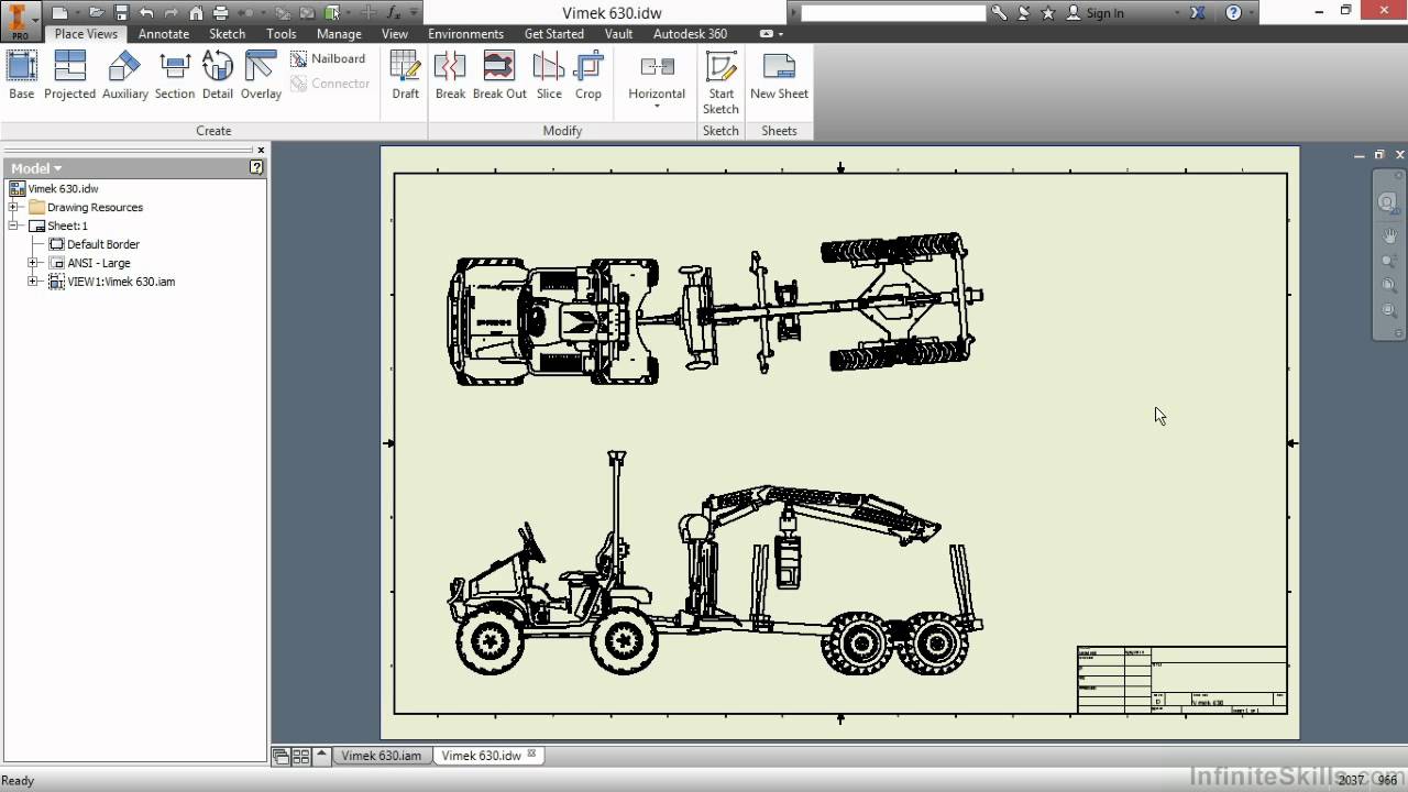 Autodesk Inventor Advanced Assemblies Tutorial Large Assembly