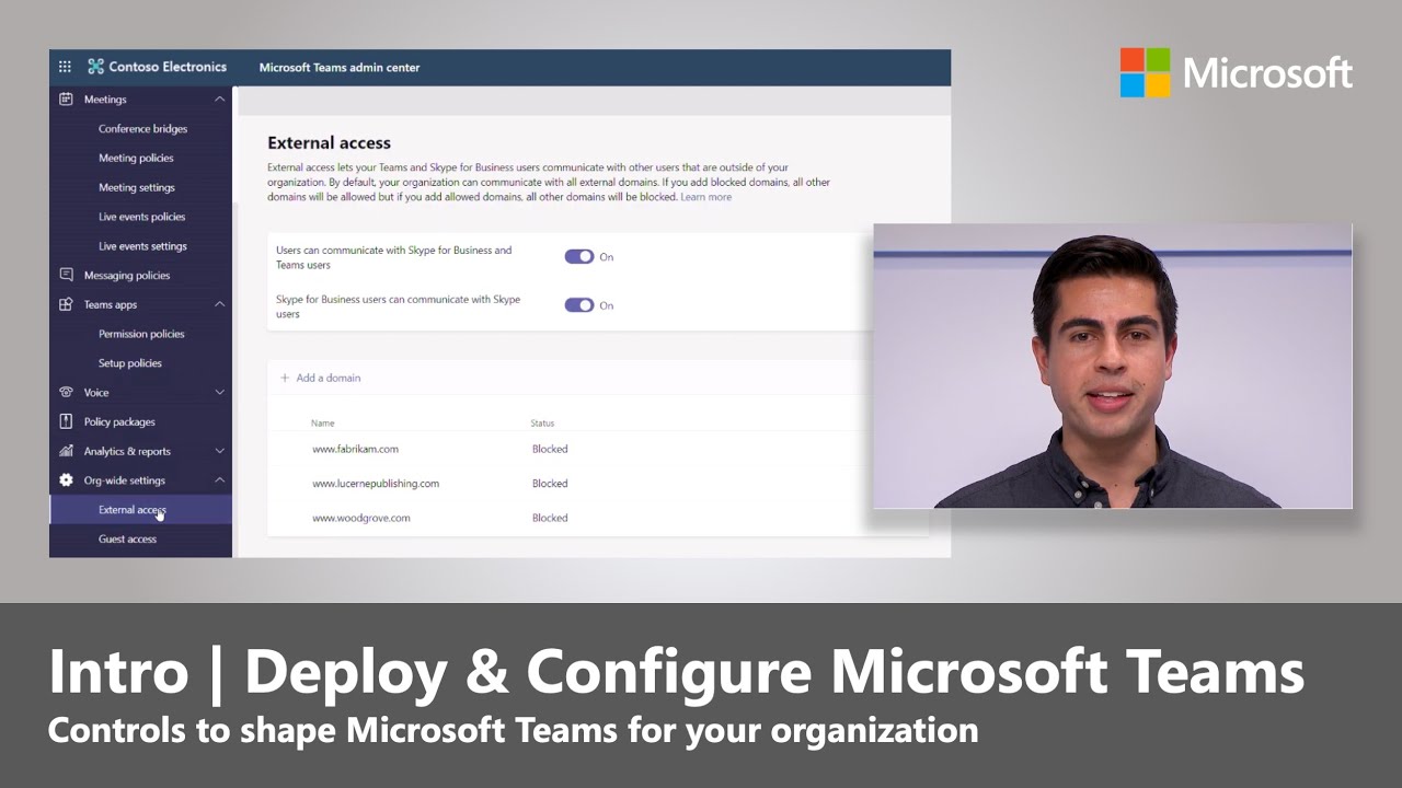 Deploy Configure Microsoft Teams Intro Tutorial Youtube