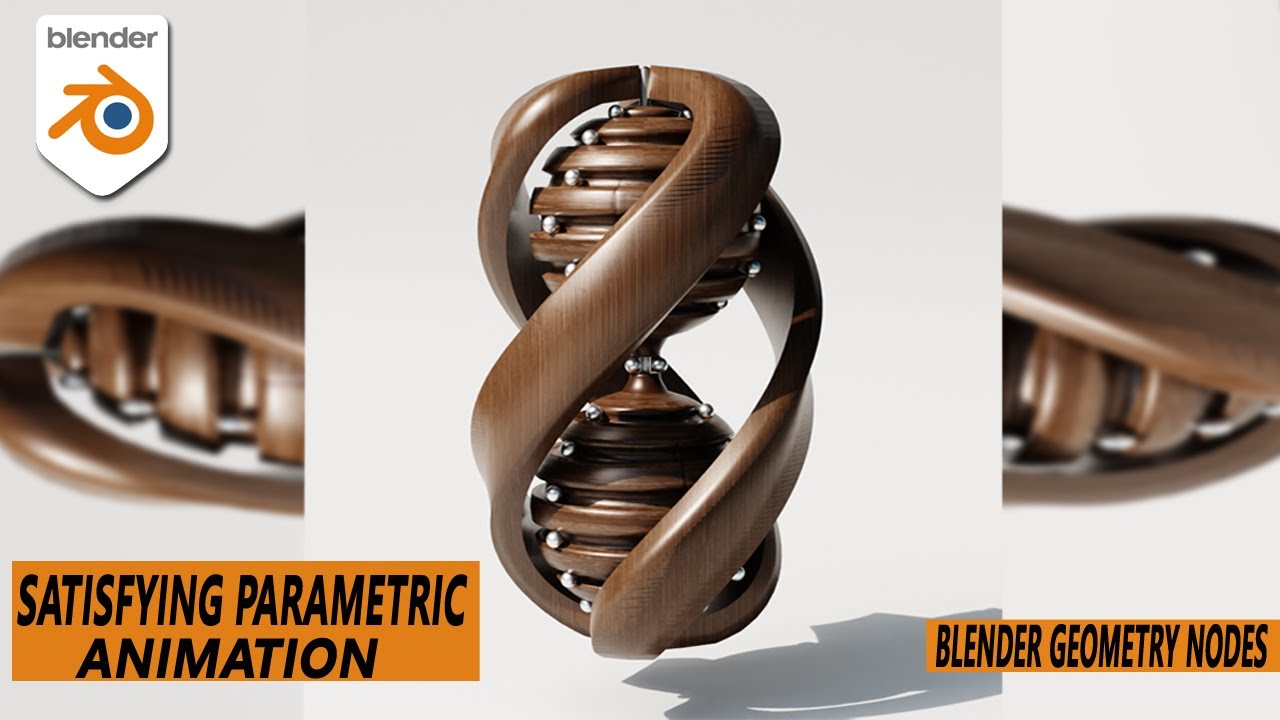 Satisfying Parametric Animation With Geometry Nodes Blender Tutorial