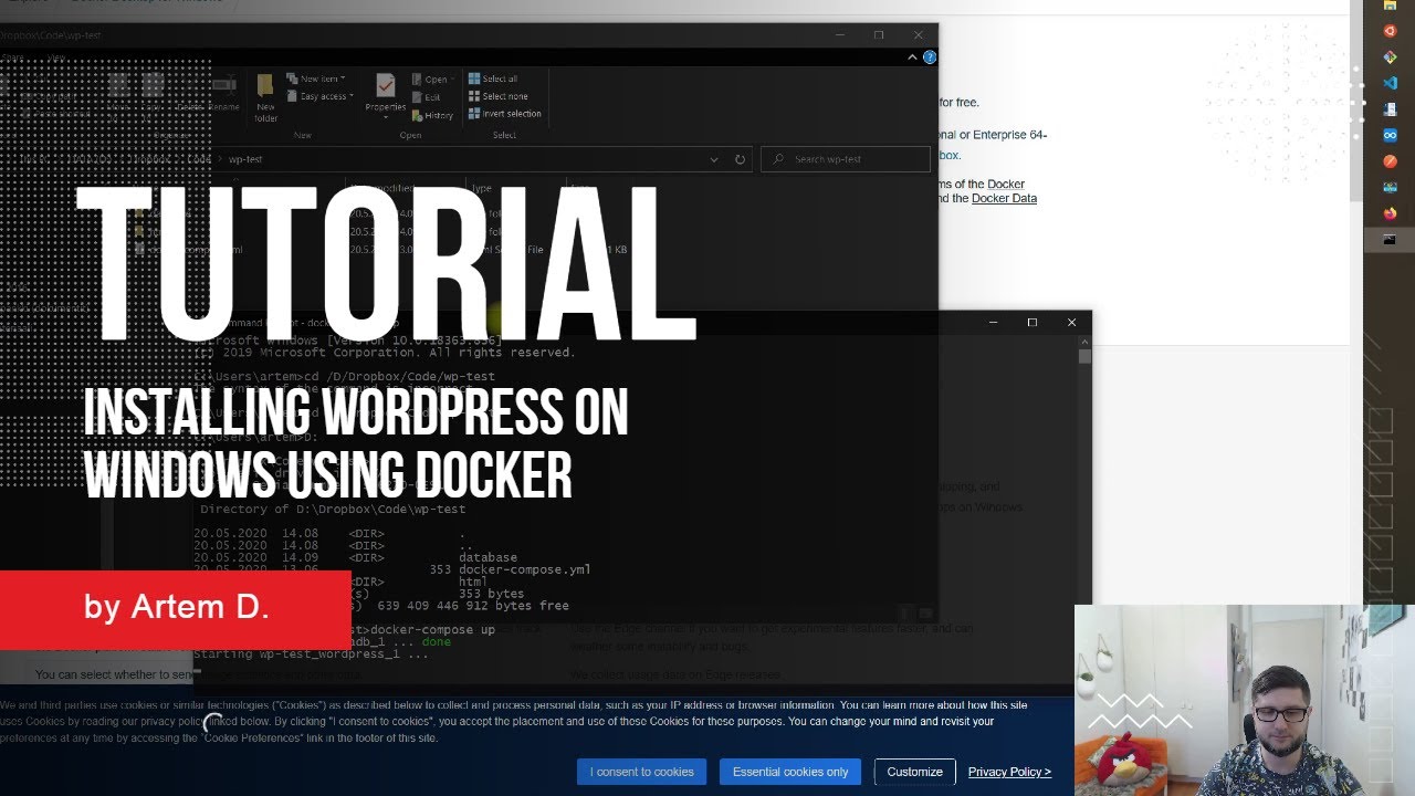 Installing Wordpress On Windows Using Docker In 5 Minutes Tutorial