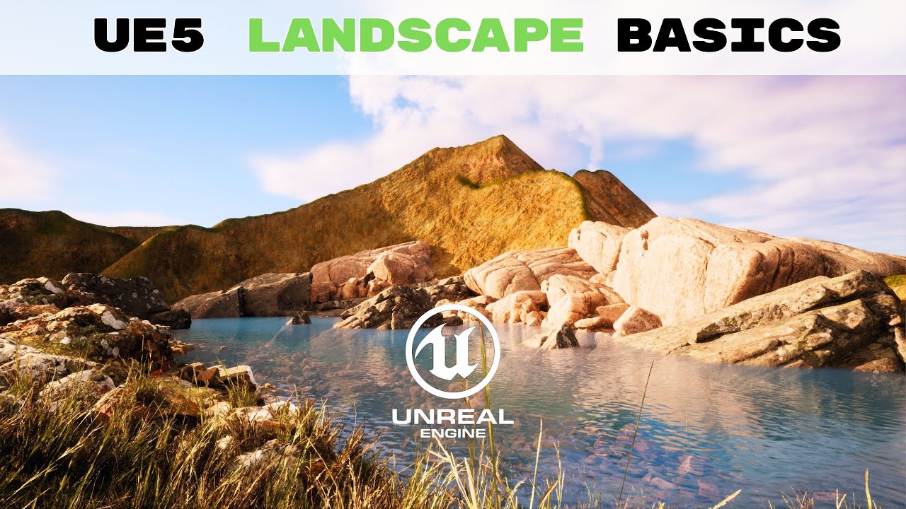 Basic Landscape For Beginners Unreal Engine 5 Tutorial Landmass