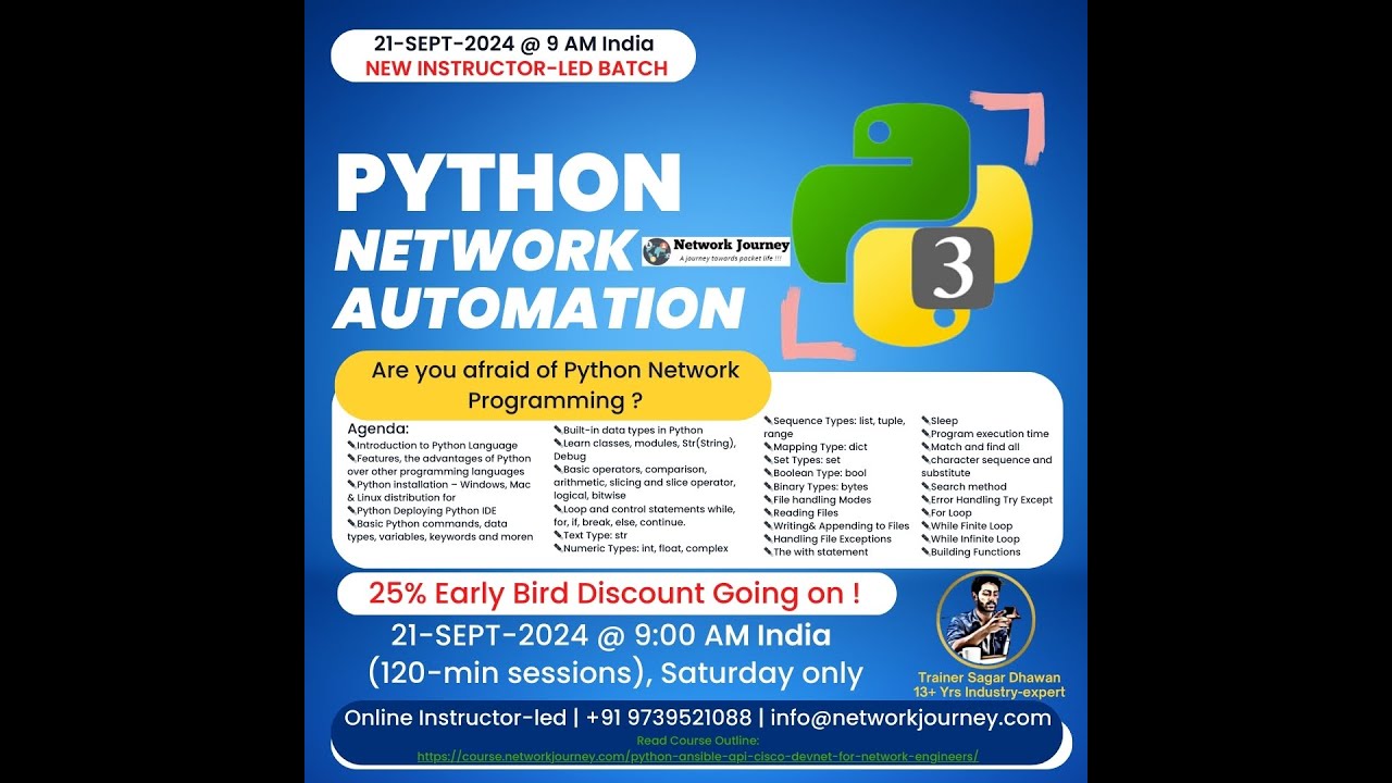 Sept 2024 Class 1 Master Network Automation Python Ansible