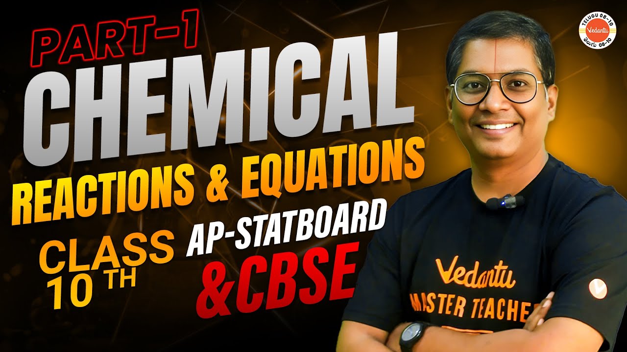 Chemical Reactions Equations Part 1 Class 10 Chemistry Ap
