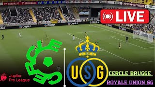 Live Cercle Brugge Ksv Vs Royale Union Sg Belgian Pro League 2025 Ultra ...